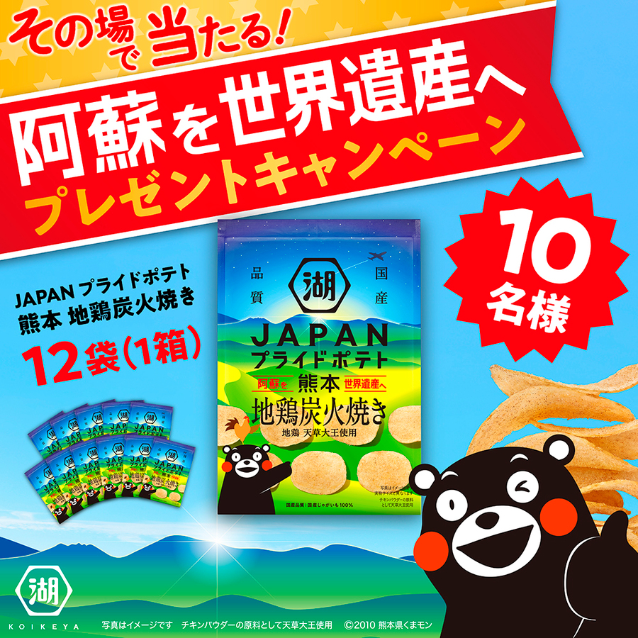 「JAPANプライドポテト 熊本 地鶏炭火焼き」(12月5日発売) | ニュースリリース | 日清食品グループ